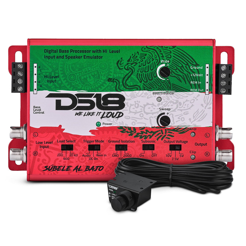 Digital Bass Processor With Hi to Low Signal Converter & Speaker Emula