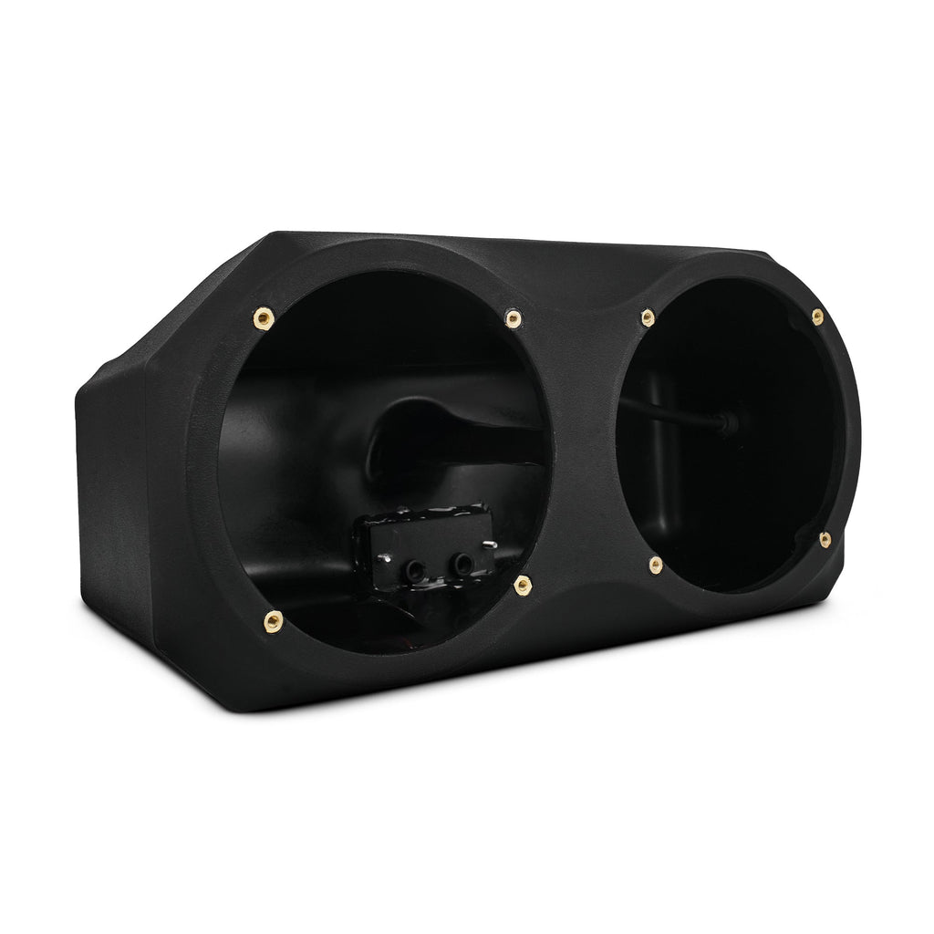 Polaris Slingshot Under Dash Empty Enclosure fits 2 x 6.5" Subwoofers