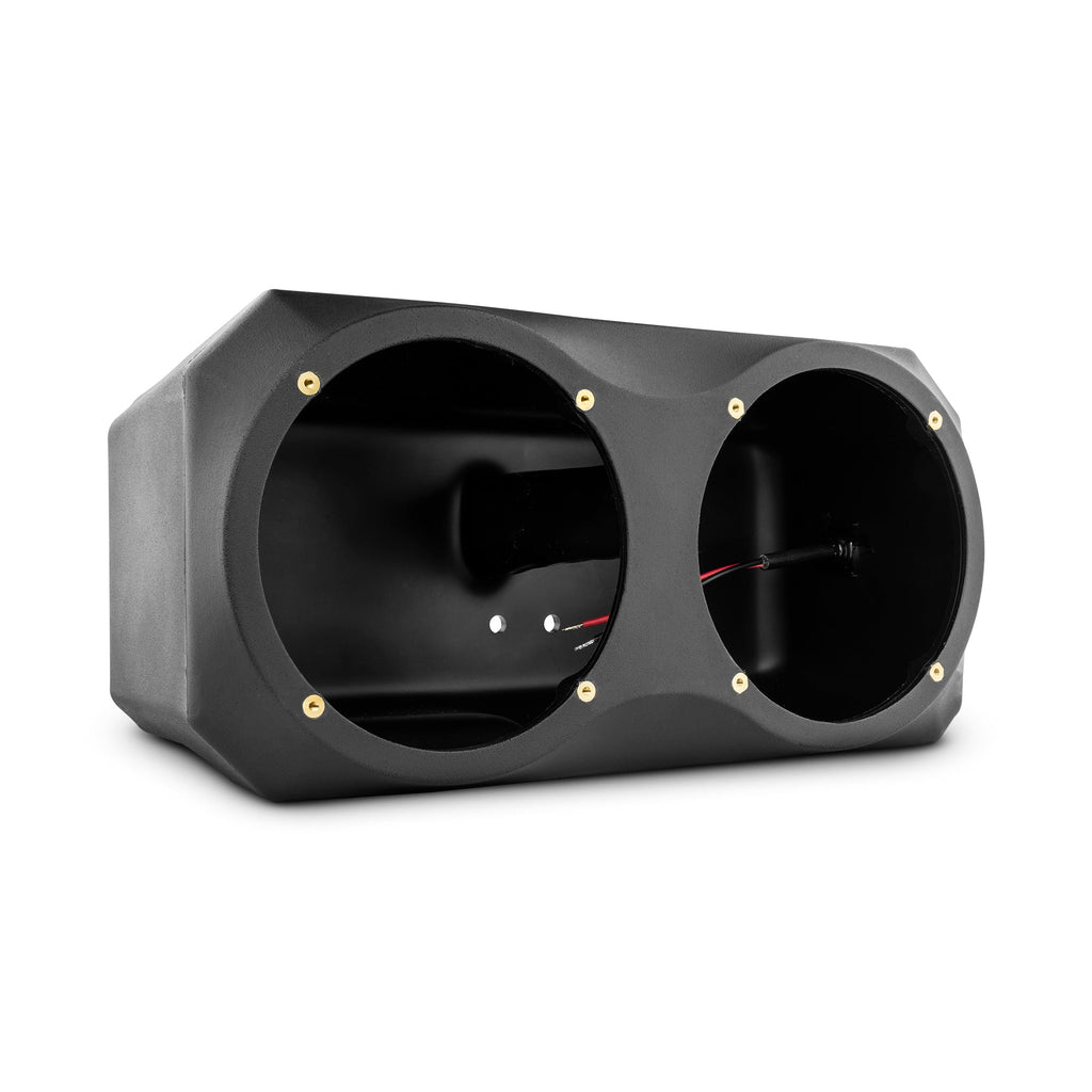 Polaris Slingshot Under Dash Empty Enclosure fits 2 x 6.5" Subwoofers