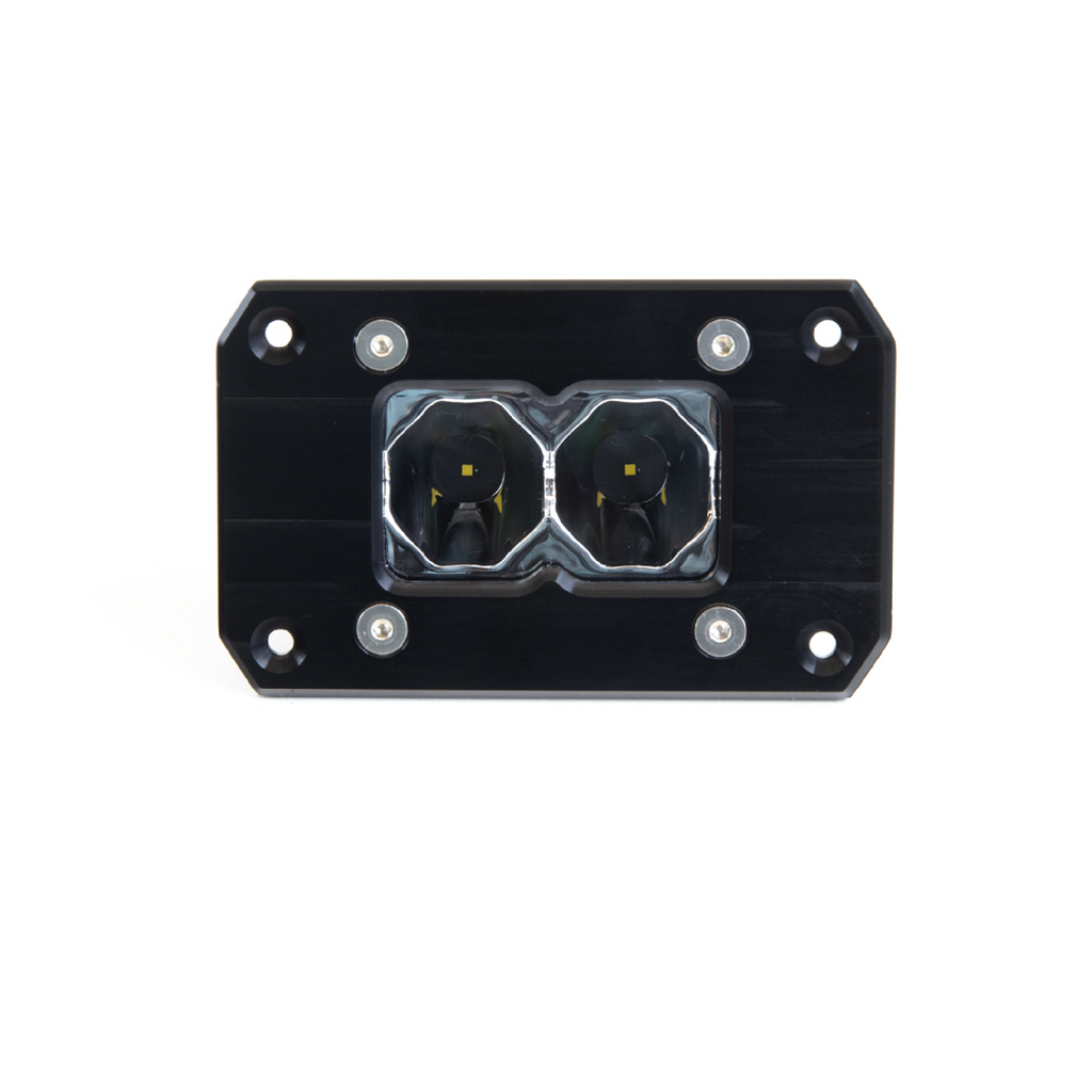BA-2 Flush Mount Clear LED Pod Light