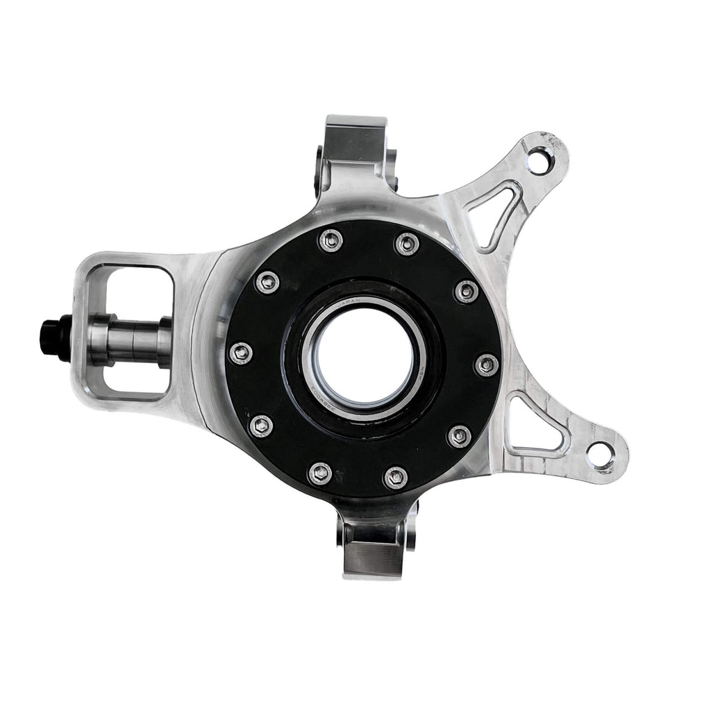 HDE Can-Am X3 RACE Billet Rear Knuckle Pair, Capped and Double Shear