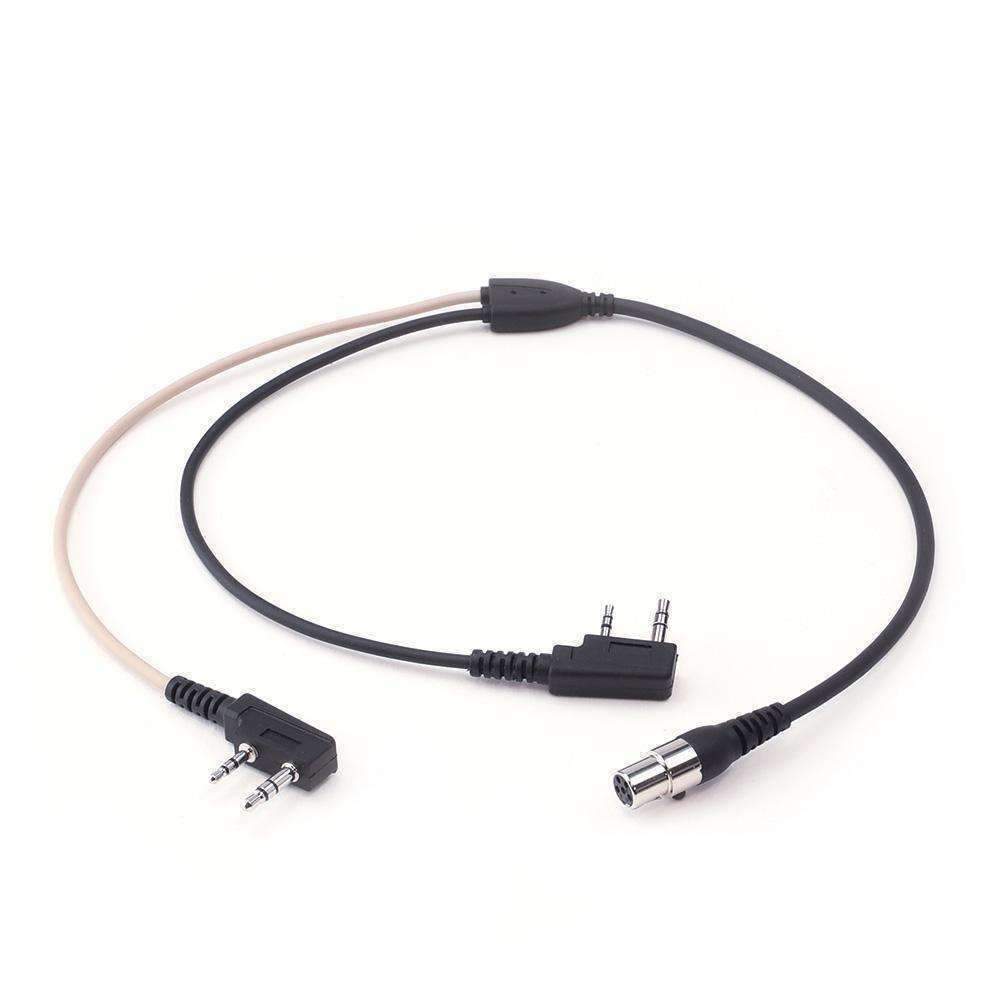 DUAL RADIO Splitter - Connect 2 Radios with 1 Listen Only and 1 Transm